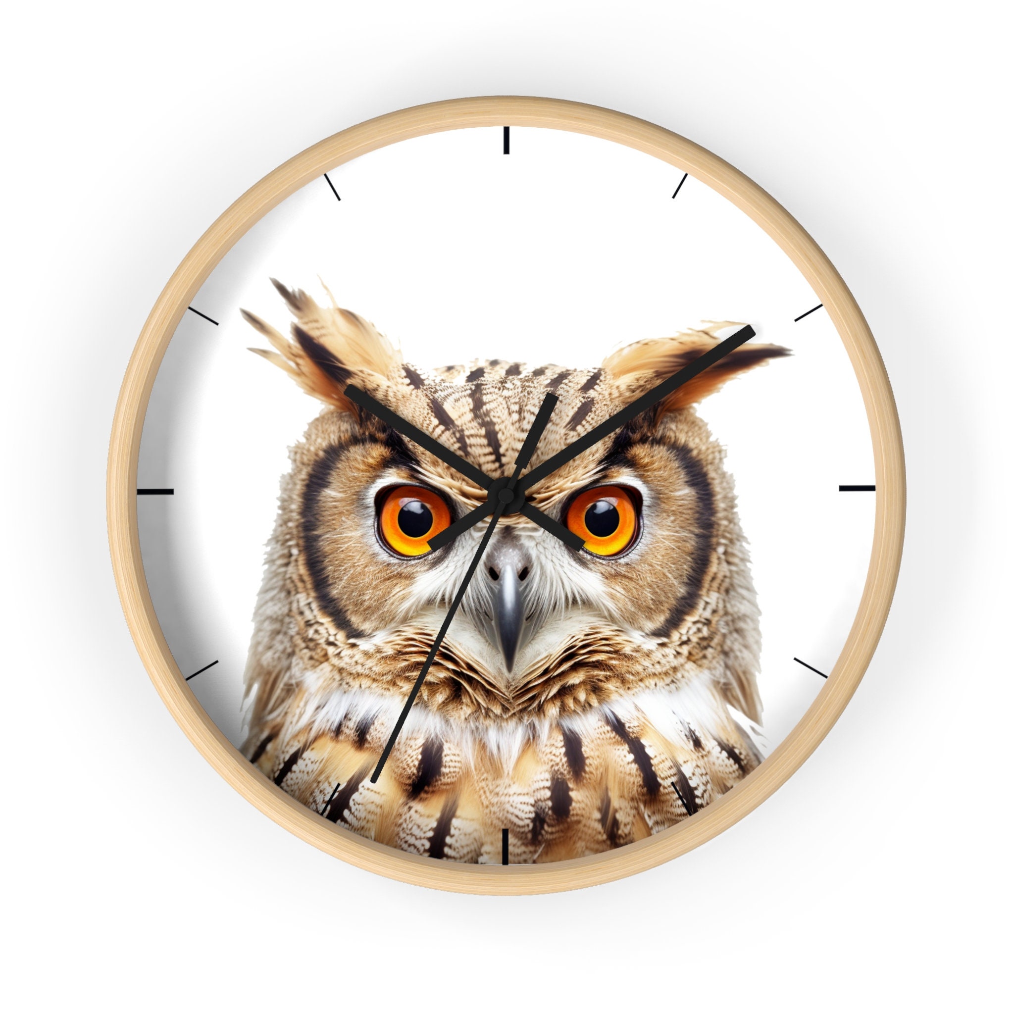 Grandfather Clock Owl Tattoo