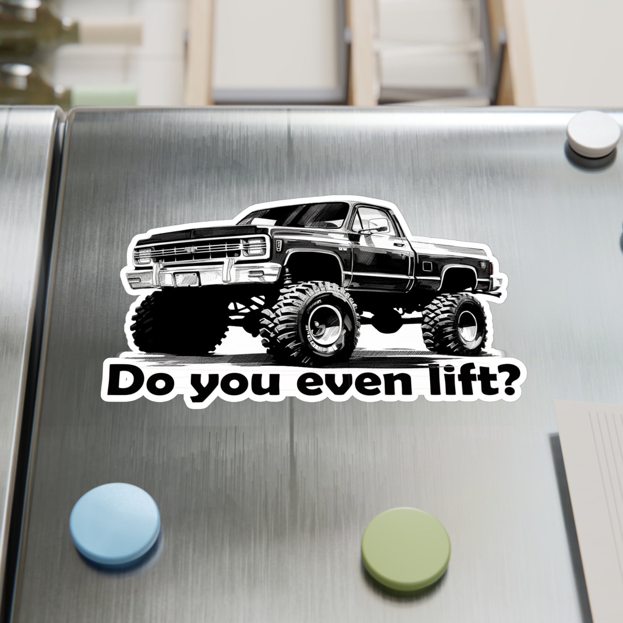 Decal Do You Even Lift? Lifted Pickup- Vinyl Decals - Etsy