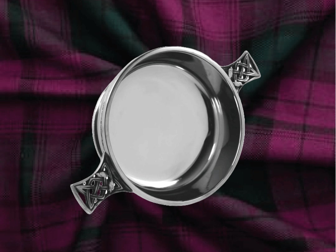 Celtic Handle Quaich 3" / 3.5"/ 4" / 4.5" / 5" Sizes - Includes ...