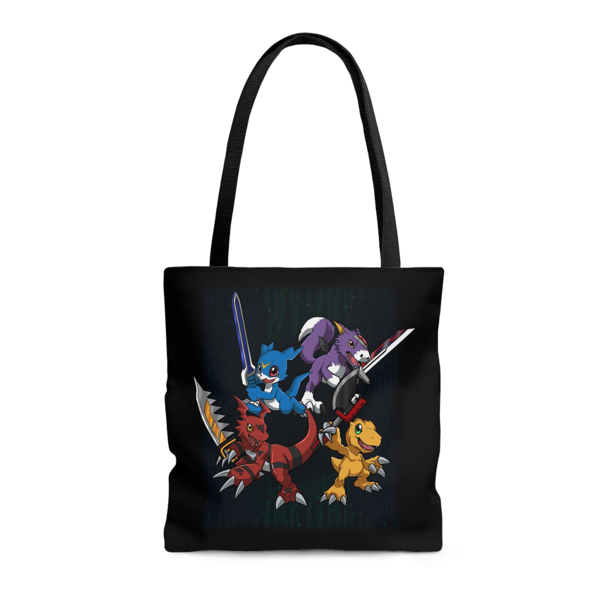 Anime Tote Bag Digimon Tote Bag Japanese Tote Bag Reusable - Etsy