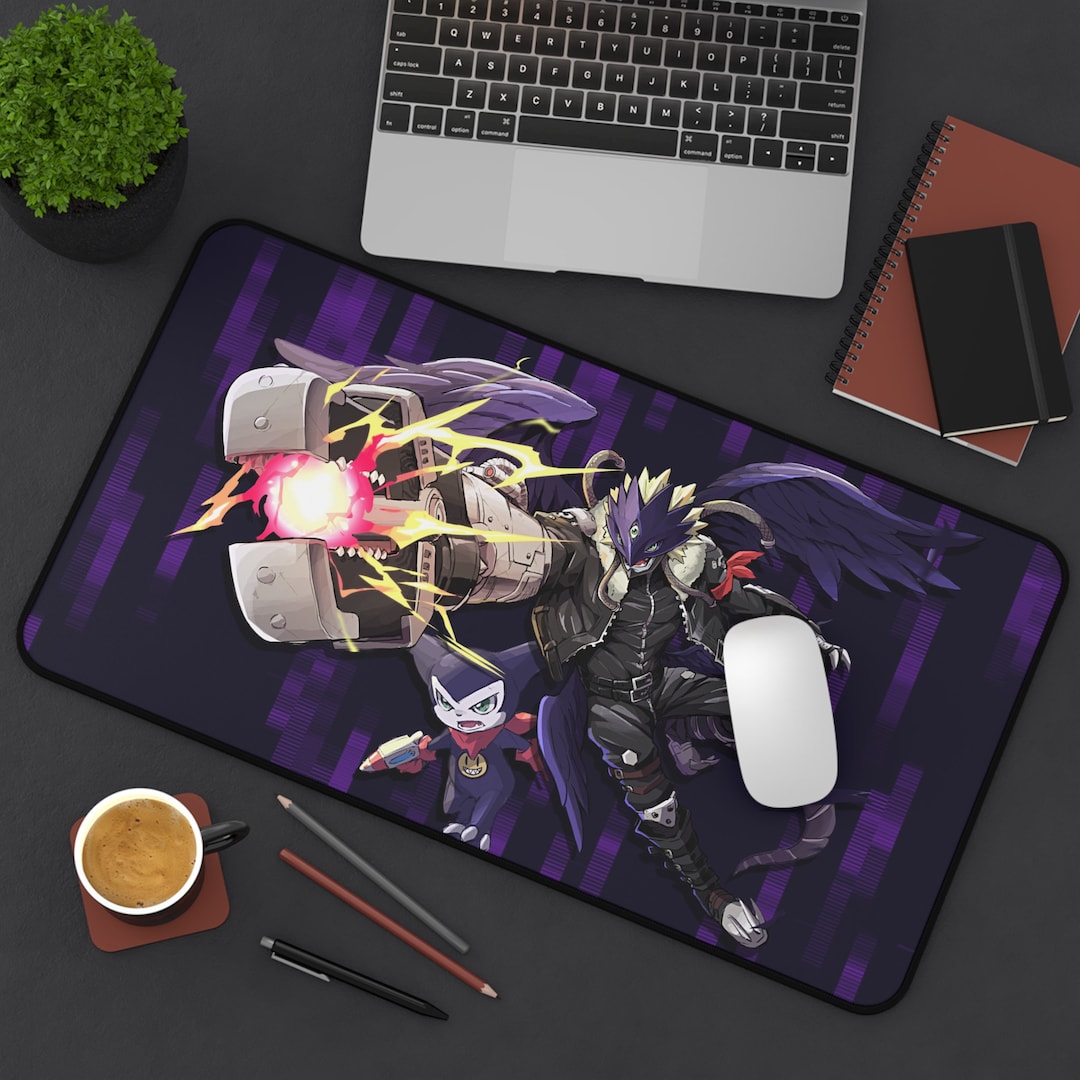Digimon Desk Mat Trading Card Game Playmat Pokemon TCG - Etsy