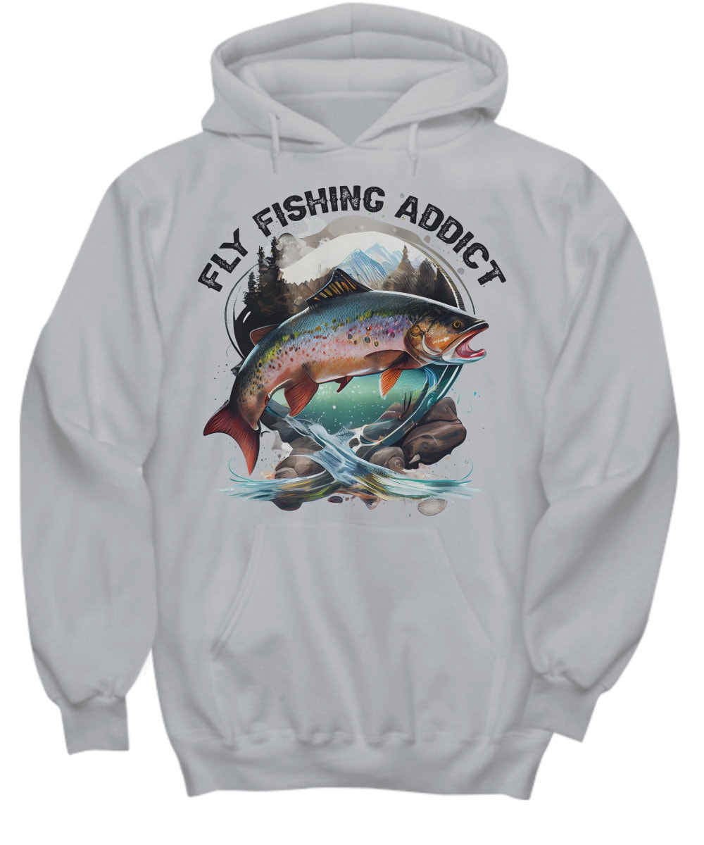 Fly Fishing Hoodie or Sweatshirt for Men and Women - Etsy