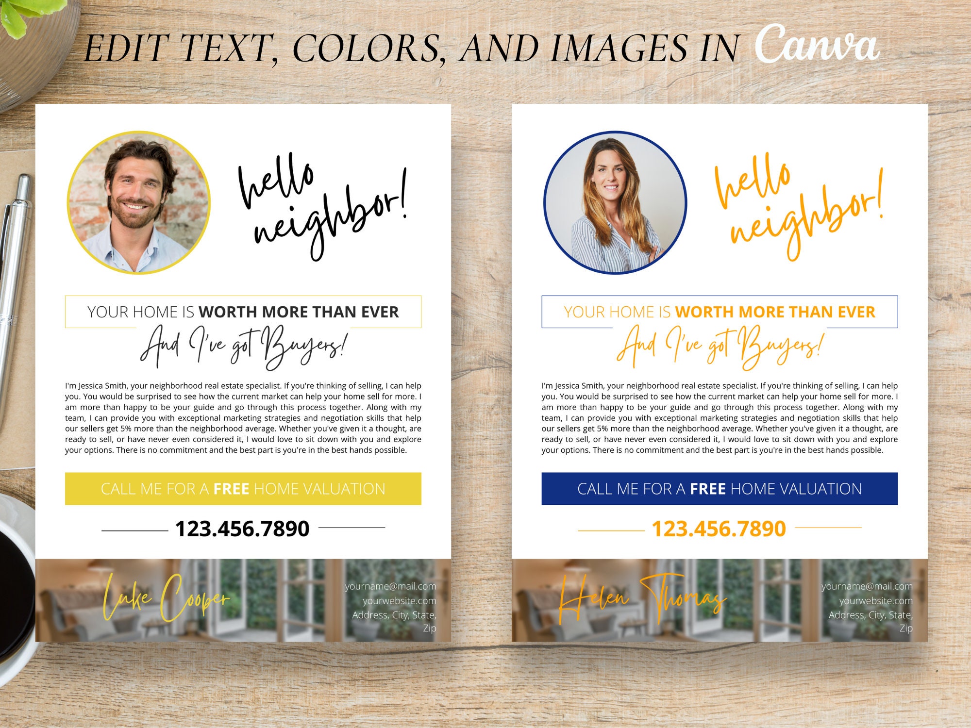 Realtor Letter to Seller, Prospecting Letter, Real Estate Marketing ...