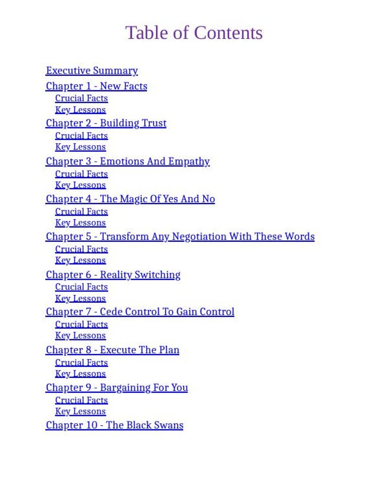 Summary of Never Split the Difference Ebook | Negotiation Skills, Business, FBI Tactics, Self ...