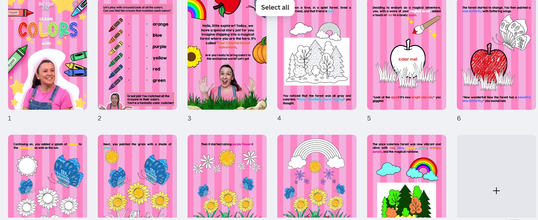 PLR Learn Colors With Ms. Rachel | Toddler Busy Book | Educational ...