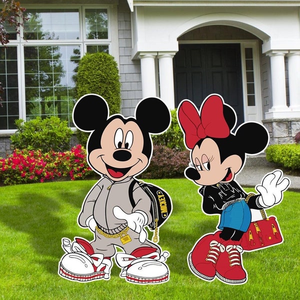 Mickey Mouse Halloween Cut Outs - Etsy