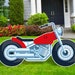 Red Motorcycle Party Decor,motorcycle Cutouts, Outdoor Decor, Boys ...