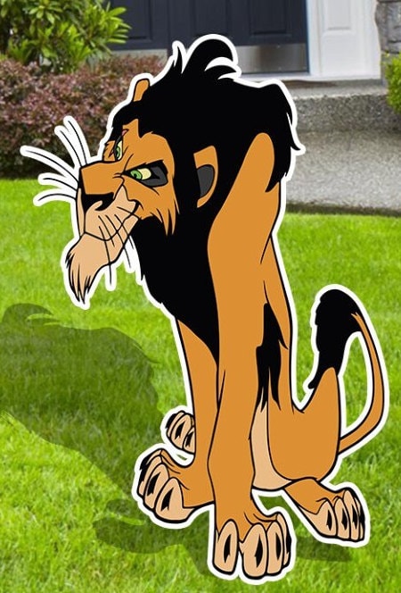 The Lion King Birthday Party Decor,mufasa Liong King Cutouts, Outdoor ...