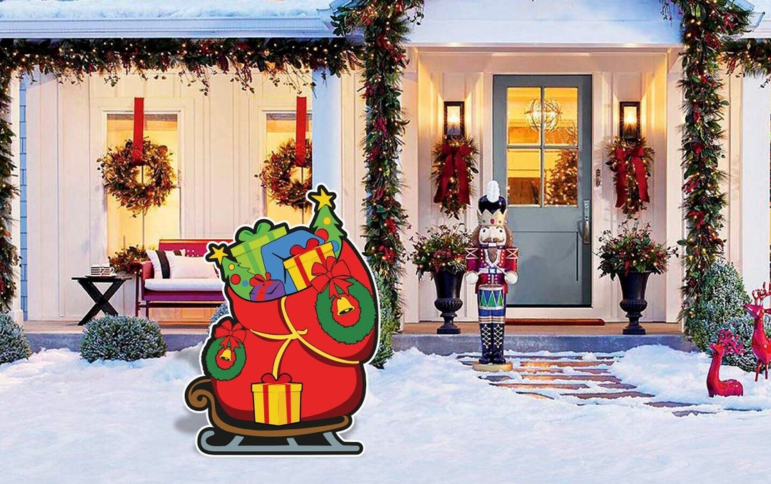 Sled, Christmas Characters, Christmas Decorations, Cut Outs, Stolen ...