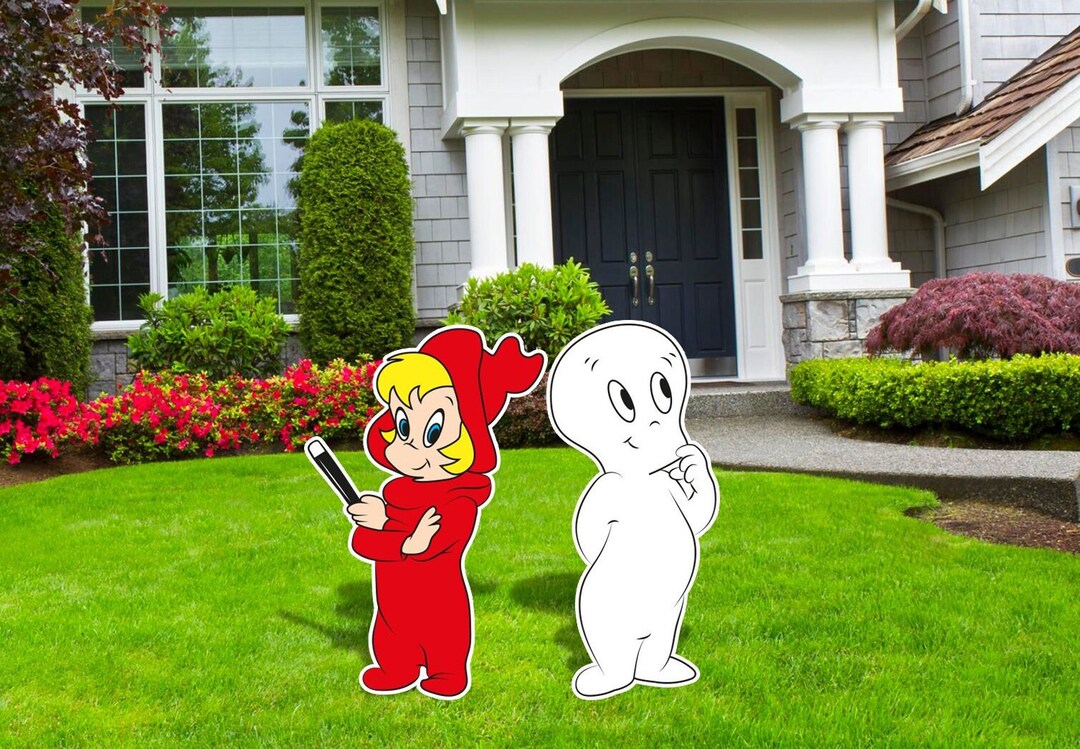 Cute Ghost Halloween Decor, Halloween Cutouts, Halloween Friendly Ghost ...