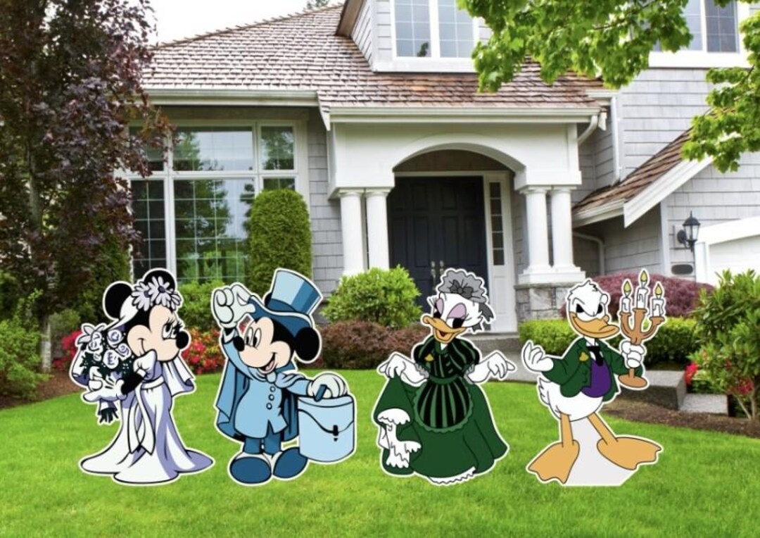 Mickey Haunted Mansion, Foolish Mortals, Donald and Daisy Haunted ...