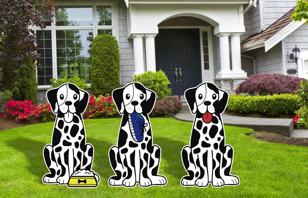 Dalmatians, Cut Outs, Yard Art, Outdoor Decorations, Decoration Dogs ...