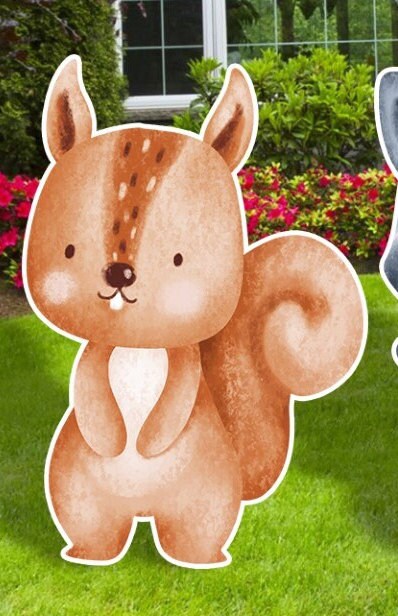 Forest Animals Cutouts, Woodland Animals Birthday Party Decor, Cartoon ...
