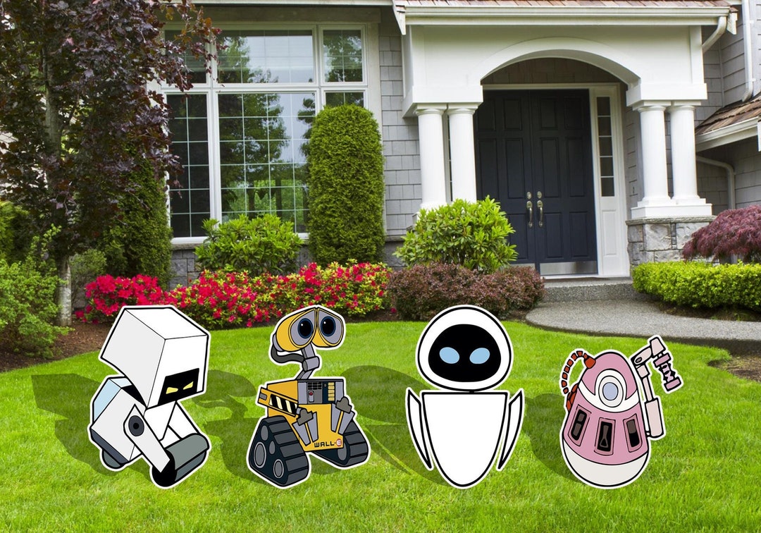 Wall-e Party Decor, Robots Birthday Party Decor, Robots Cutouts ...