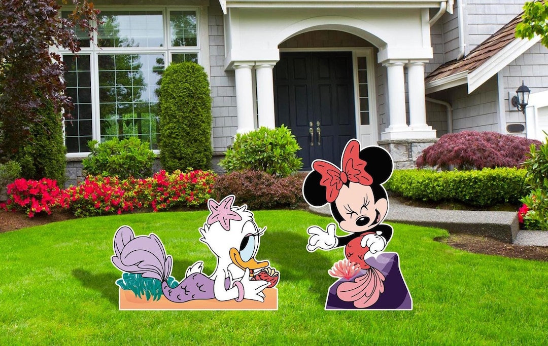 Minnie Pool Party Decor, Daisy Pool Party Decor, Minnie Mermaid ...