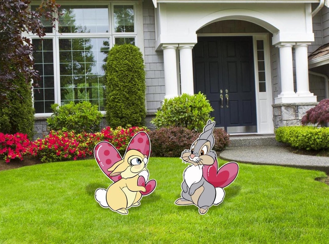 Thumper and Girlfriends Valentines Day Cutouts, Valentines Day Party ...