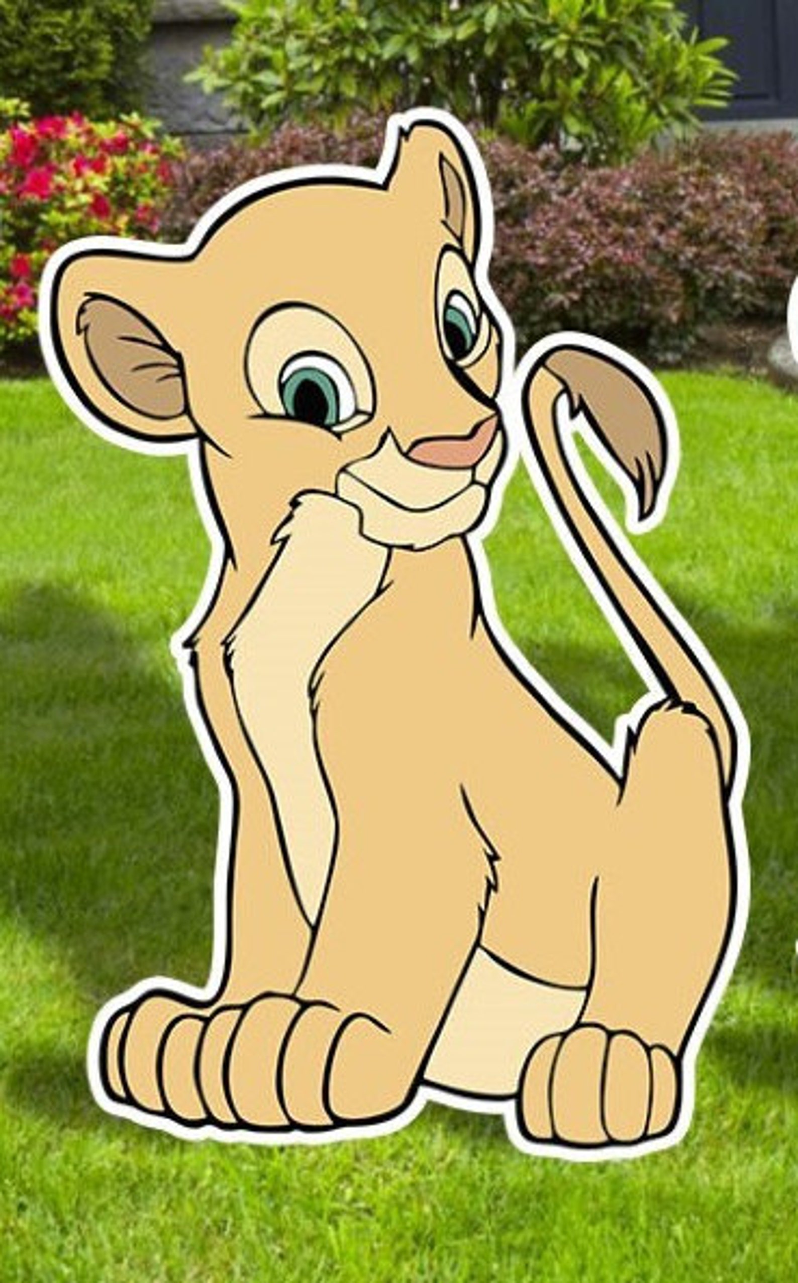 The Lion King Birthday Party Decor,mufasa Liong King Cutouts, Outdoor ...