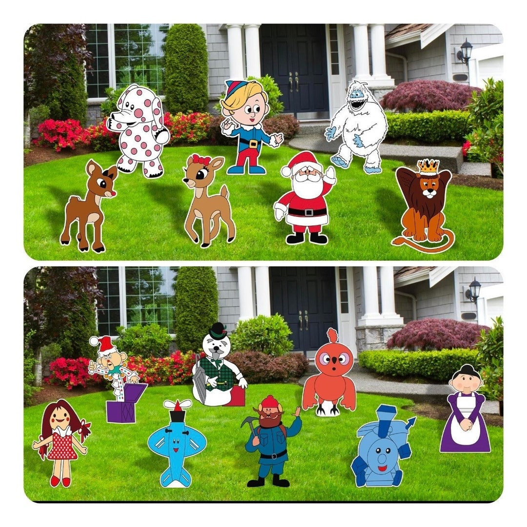 Misfit Toys Yard Signs and Cutouts, Rudolph the Red Nosed Raindeer ...