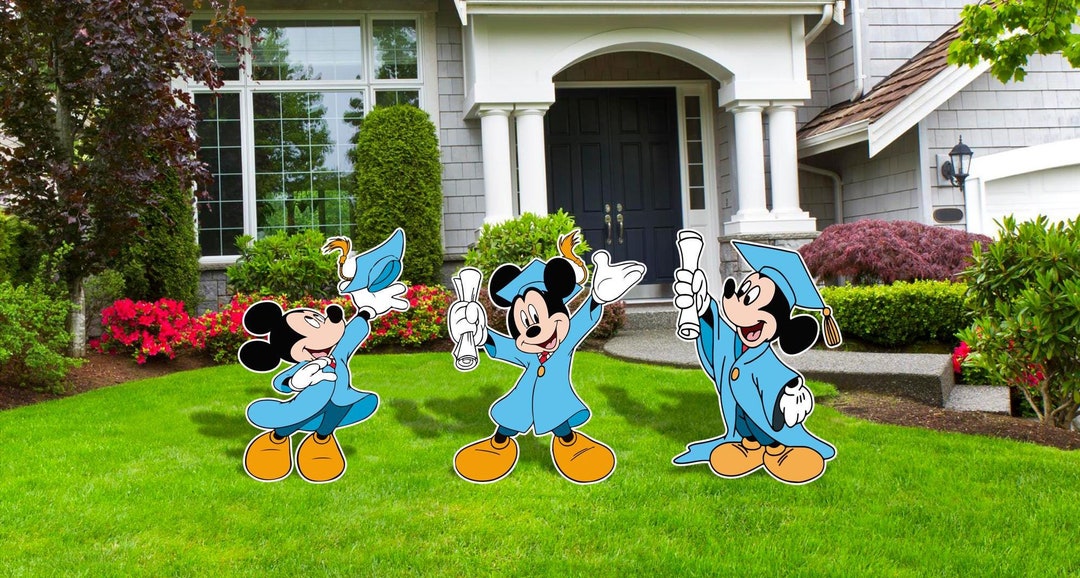 Mickey Graduation Class 2025, Mickey Class 2025, Party Cutouts, Mickey ...