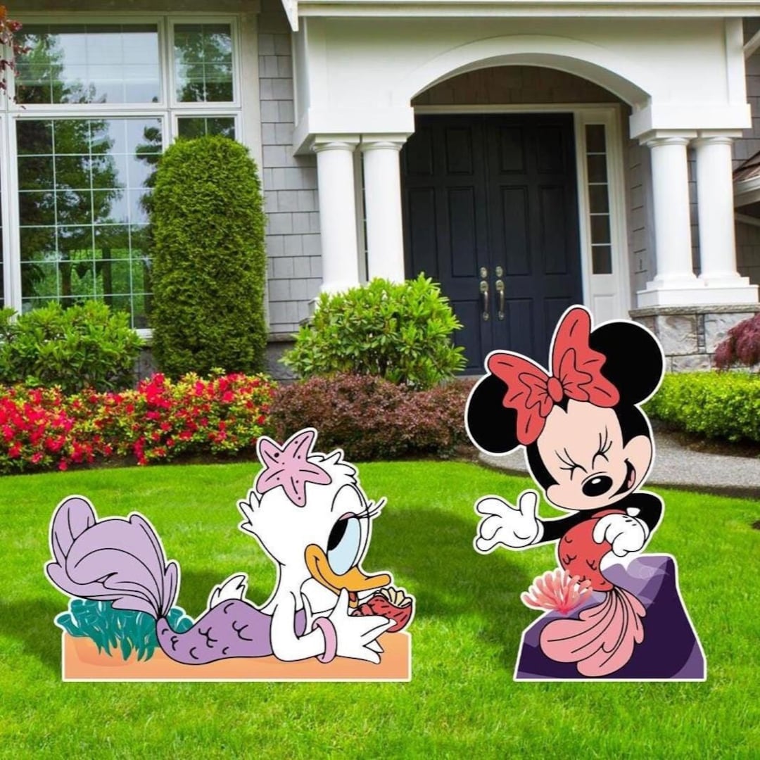 Minnie Pool Party Decor, Daisy Pool Party Decor, Minnie Mermaid ...