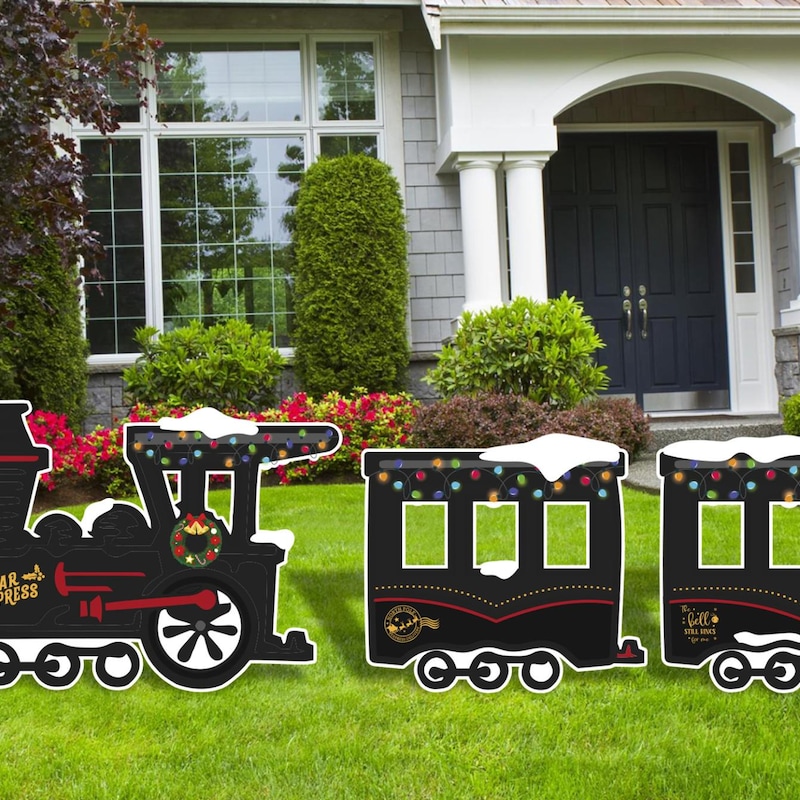 Polar Express Window Decorations - Etsy