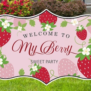 Strawberry Party Decor, Berry House, Strawberry Fruit, Strawberry ...