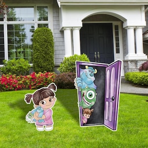 Monsters Birthday Party Decor, Monsters Party Cutouts, Happy Birthday ...