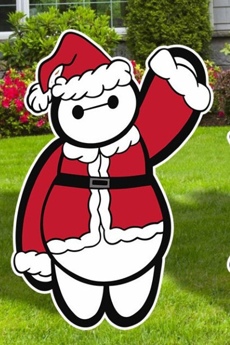 Baymax Christmas Cutouts, Baymax Cutouts, Baymax Light String ...