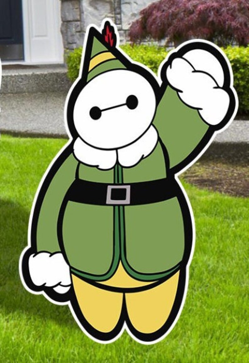 Christmas Characters Decor Cut Outs Christmas Yard Signs - Etsy