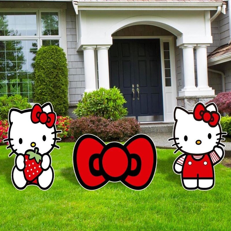 Hello Kittys Banner - Etsy