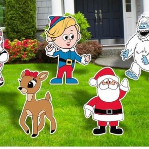 Misfit Toys, Yard Signs and Cutouts, Rudolph the Red Nose Characters ...
