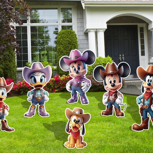 Mickey Mouse Rodeo Birthday - Etsy