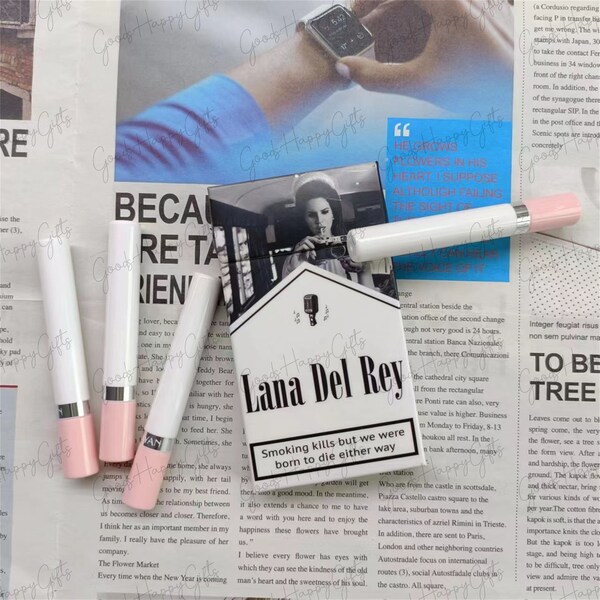 Lana Del Rey Lipstick Cigarettes - Etsy UK