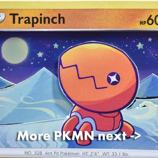 Trapinch - Etsy
