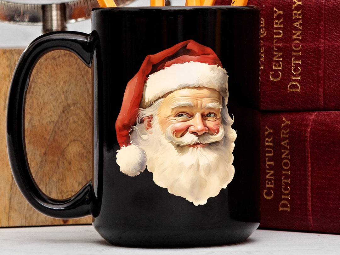 Vintage Santa Claus Mug, Santa Mug, Retro Christmas Mug, Christmas ...