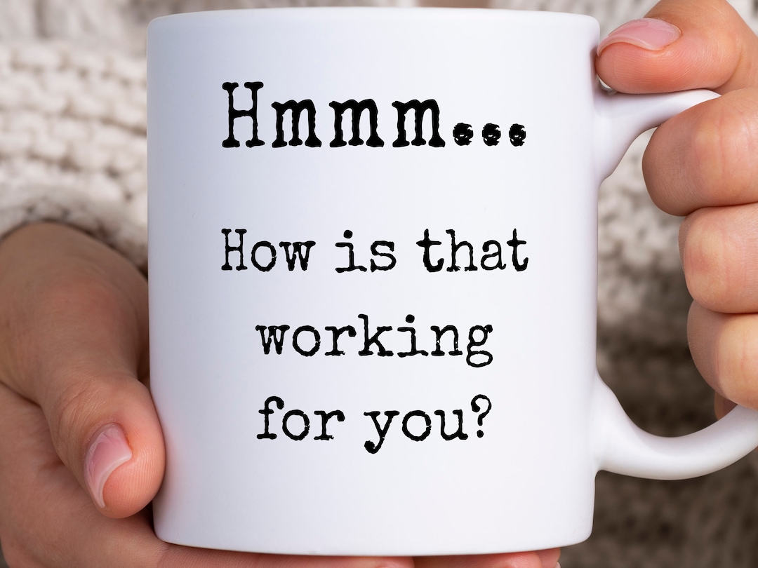 Funny Therapy Coffee Mug for Therapist Gift for Social Worker Tea Cup ...