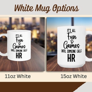 Funny HR Mug, HR Coffee Cup, HR Mug, Human Resource Mug, Human Resource ...