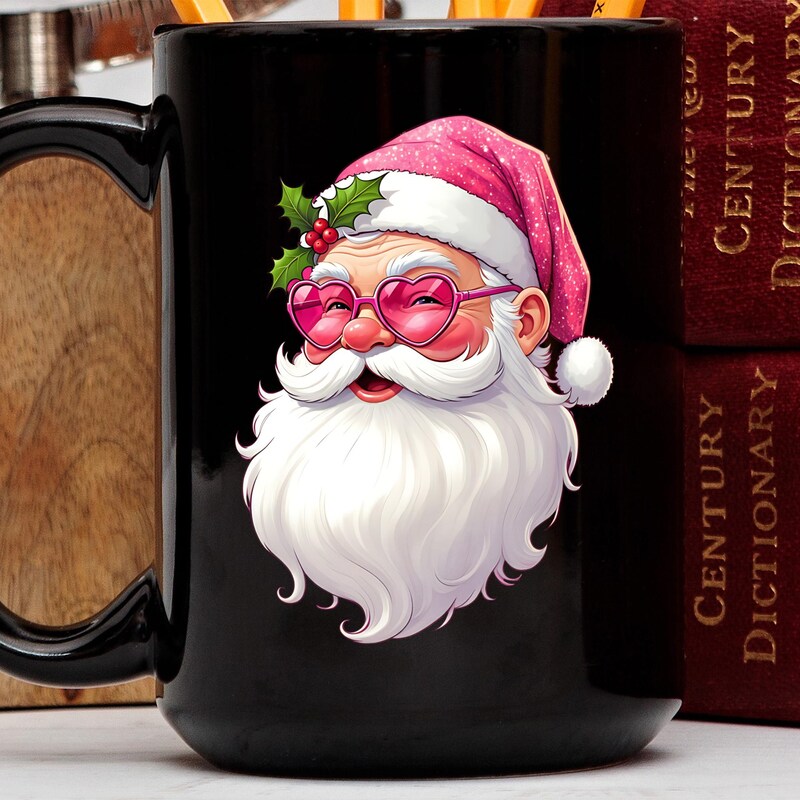Santa Mug - Etsy