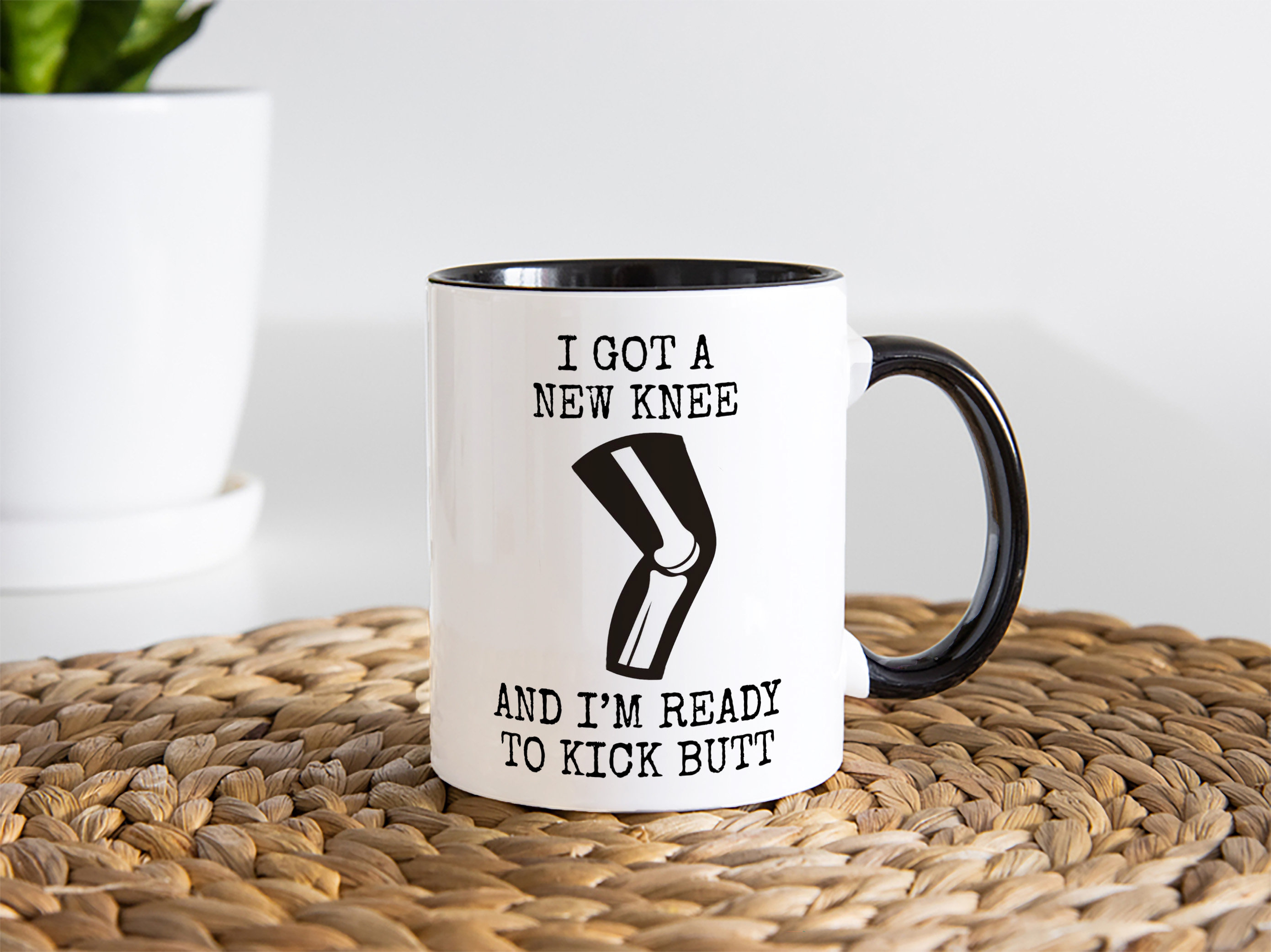 Funny Knee Replacement Mug I Got A New Knee and Im Ready to - Etsy