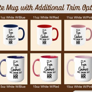 Funny HR Mug, HR Coffee Cup, HR Mug, Human Resource Mug, Human Resource ...