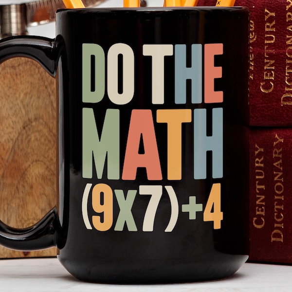 Math Mug - Etsy