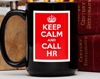 Funny HR Coffee Mug/human Resources Manager Gift/funny Mug for Work ...