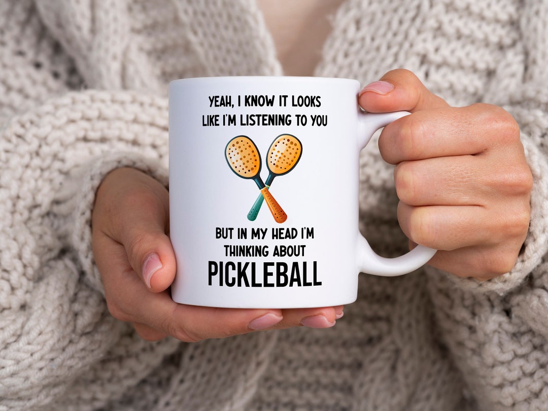 Funny Pickleball Mug Funny Pickleball Gift Pickleballer Mug - Etsy