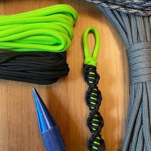 Paracord Key Fob | Pack of 1, 3, 5 (multi Pack), or 6 | Neon Color ...