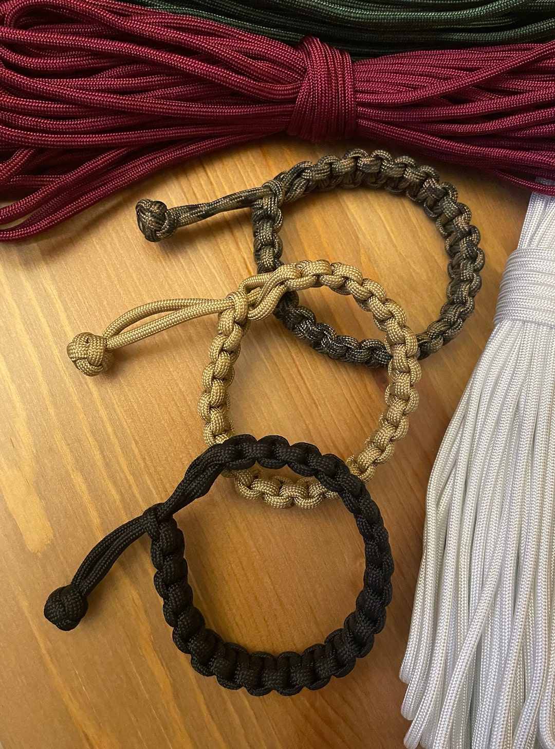 Paracord Cobra Knot Bracelet | Adjustable | Custom Handmade | Mad Max ...