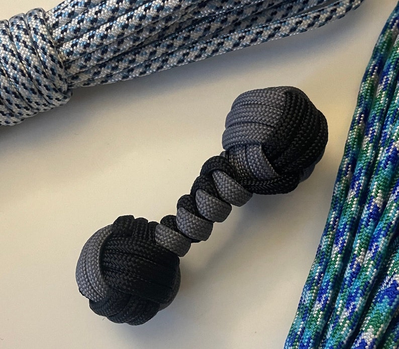 Monkey Fist Paracord Knuckle Roller Custom Handmade Paracord Fidget Toy ...