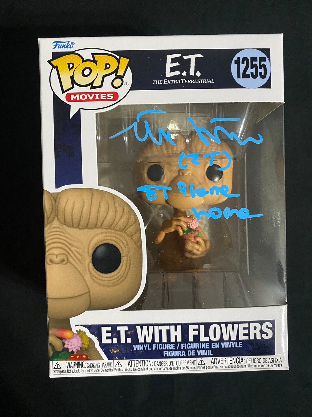 Matthew Demeritt Signed E.T. With Flowers Funko Pop W/ Beckett ...