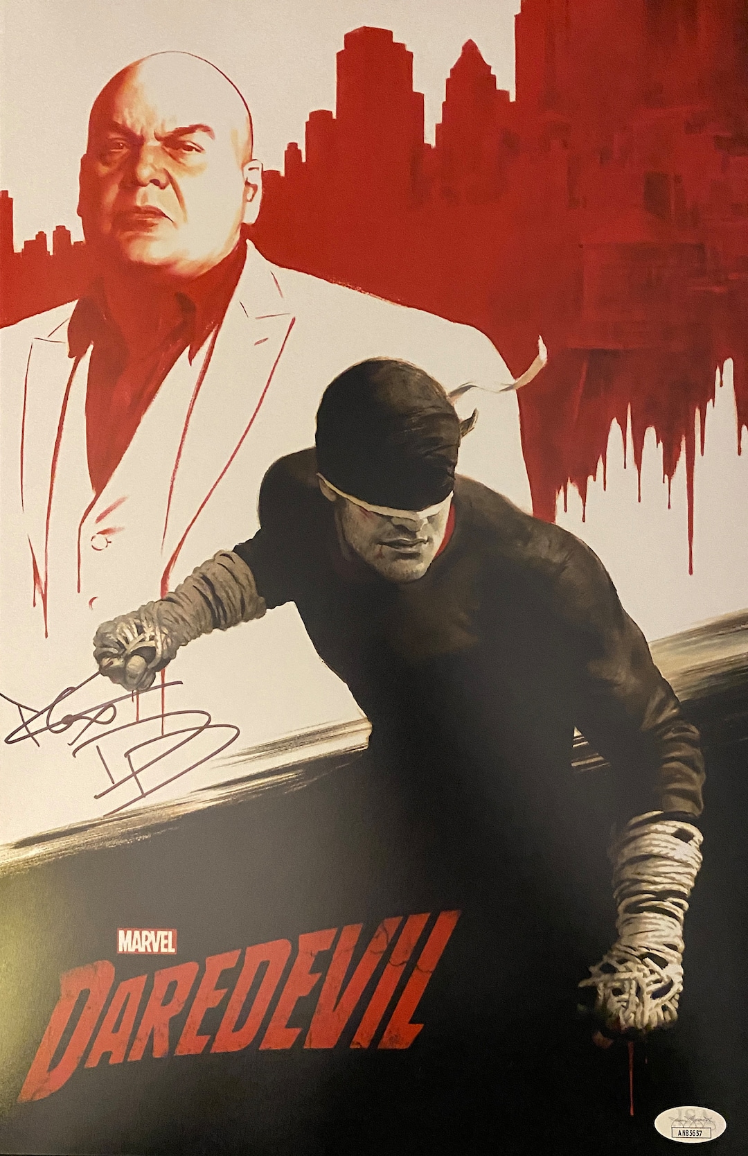 Charlie Cox Signed 11x17 Daredevil Photo W/ JSA COA - Etsy