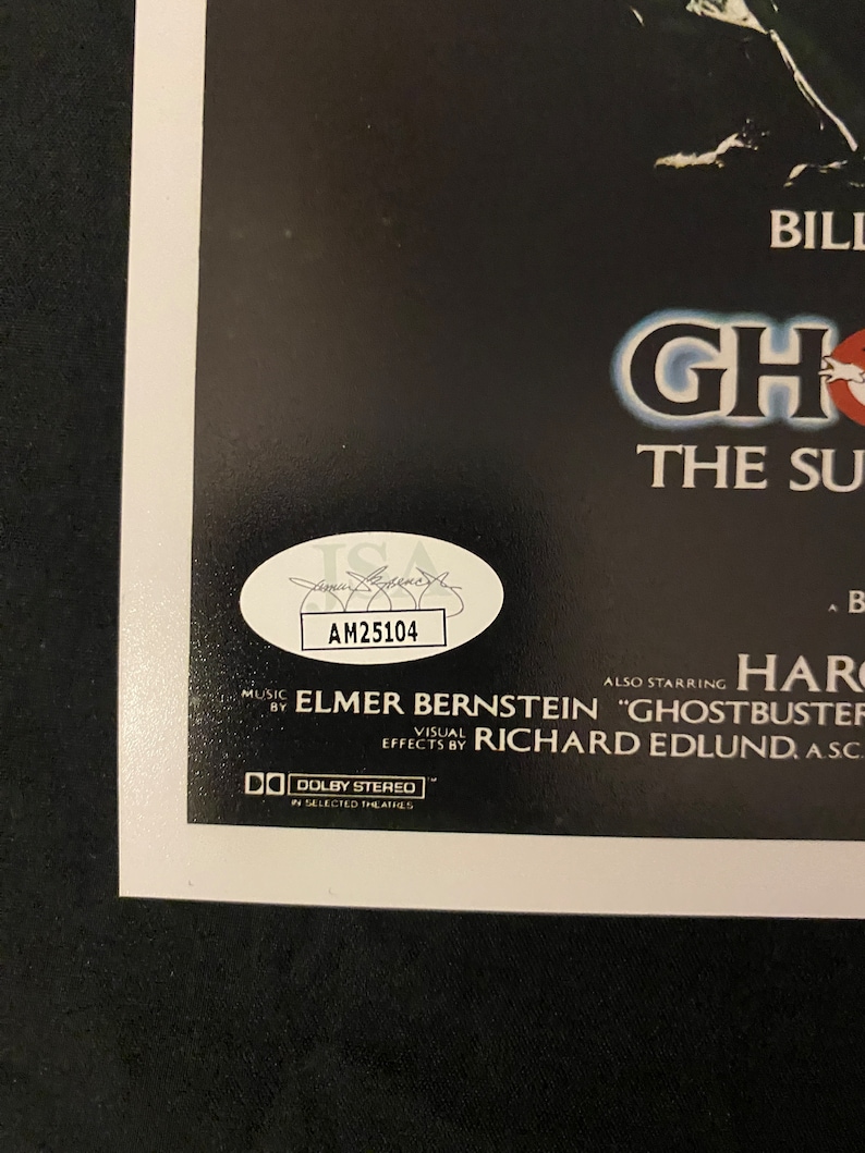 Steven Tash Signed Ghostbusters 8x10 Photo W/ JSA COA - Etsy