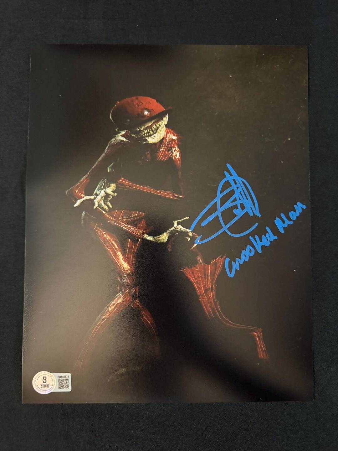 Javier Botet Signed the Conjuring 2 (crooked Man Inscribed) 8x10 Photo ...